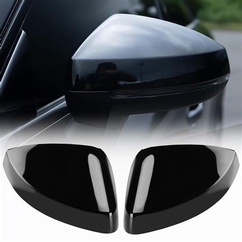Gearcell Car Wing Mirror Covers Caps Rearview Side Mirror Covers Fit