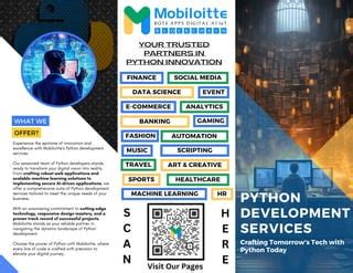 Python Development Services PPT
