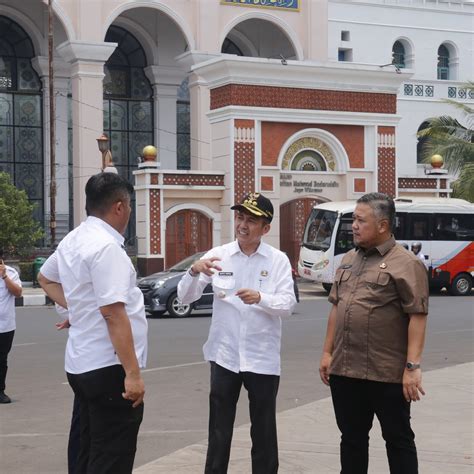 Pj Walikota Palembang Tinjau Wajah Palembang
