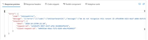 Azure O Reports Api Could Not Fetch Reports Stack Overflow