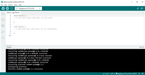Installing And Upgrading The Pico Server Application The Telemetrix
