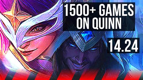 QUINN Vs SYLAS TOP Rank 3 Quinn 1500 Games KR Grandmaster 14 24 YouTube