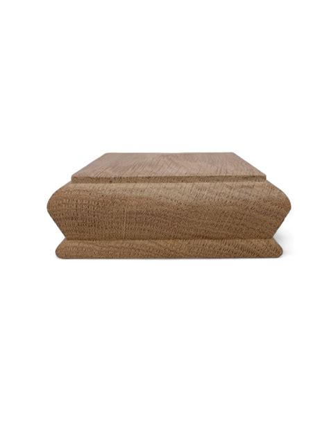 Oak Square Pyramid Newel Cap 70mm Shaw Stairs Ltd Oak Stair Parts