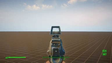 10mm Pistol Debulked Remesh Replacer And Standalone At Fallout 4 Nexus