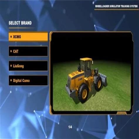Virtual Wheel Loader Driver Training Simulators Wheel Loader