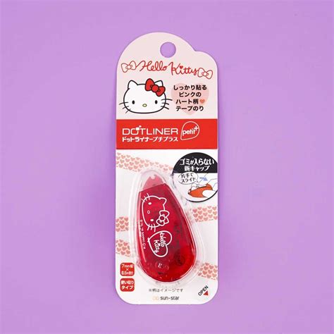 Hello Kitty Dotted Glue Tape Blippo