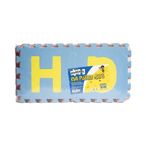 Edu Eva Mat Abc 26pc 30x30cm Crazy Plastics