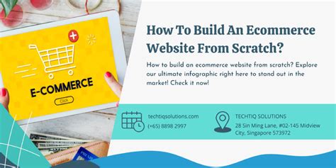 How To Build An Ecommerce Website From Scratch