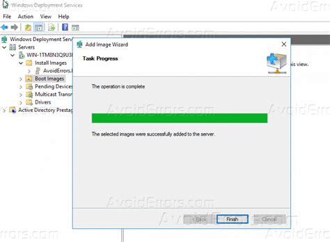 Configure Windows Deployment Services On Windows Server AvoidErrors