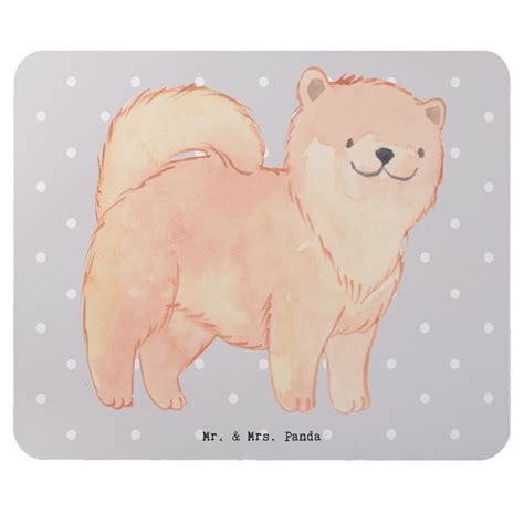 Mr And Mrs Panda Mauspad Chow Chow Lebensretter Grau Pastell