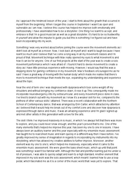 Reflective Portfolio Download Free Pdf Learning Creativity