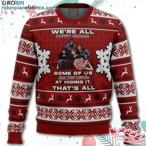 The Breakfast Club Ugly Christmas Sweater Aop Sweater Robinplacefabrics
