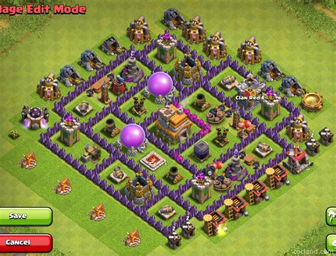 Coc Cool Base Designs Game Coc