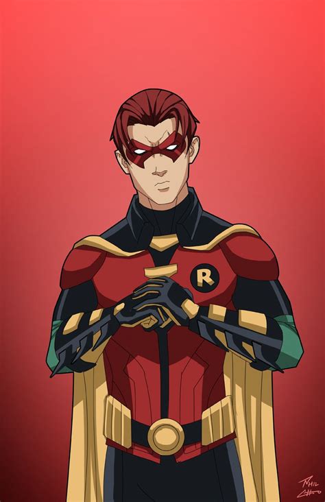 Robin 20 Jason Todd Commission By Phil On