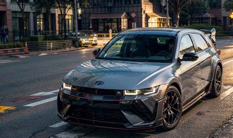 Ionic 5 N 5n Car Sports Car Image Created By Tensor Art