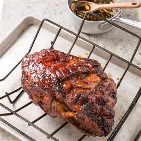 Chinese Barbecued Roast Pork Shoulder Americas Test Kitchen