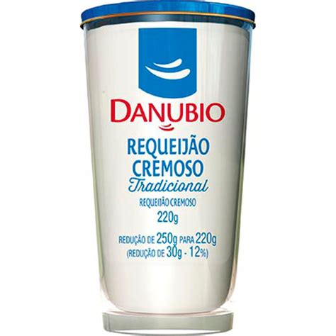 Requeijão Cremoso Danubio Tradicional 220g Comper