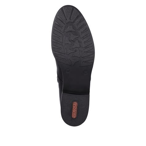 Buty zimowe Rieker Z botki damskie ocieplane skórzane czarne e Obuwniczy pl