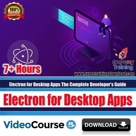 Electron For Desktop Apps The Complete Developers Guide Expert Training