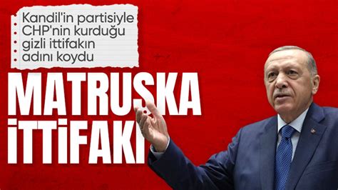 Cumhurba Kan Erdo An Chp Dem Parti Ittifak N N Ad N Koydu