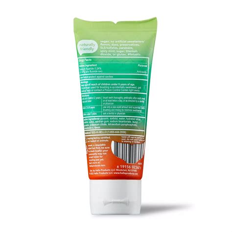 Hello Magic Mermaid Fluoride Toothpaste Orange Dreamsicle Shop Toothpaste At H E B
