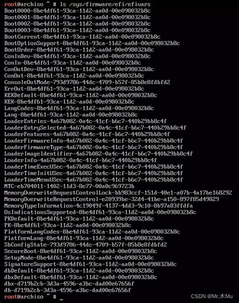 Archlinux 安装archlinux Bootctl Csdn博客