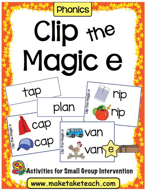 Activities For Teaching The Magic E Rule Artofit