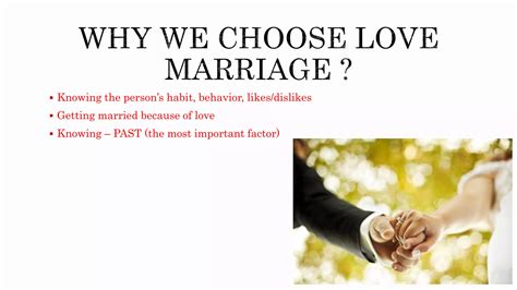 Love Marriage Vs Arranged Marriage Pptx