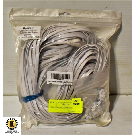 150ft White Ethernet Cable