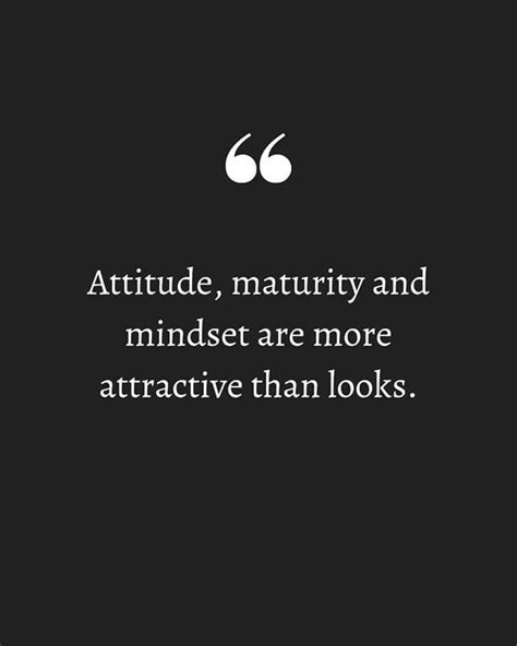 Attitude Maturity And Mindset