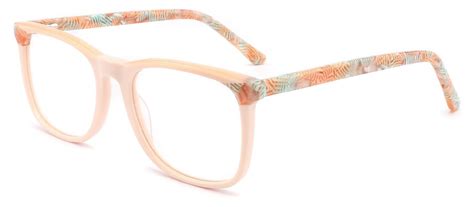 Factory Price 5 Colors Acetate Lady Optical Glasses Full Frame And