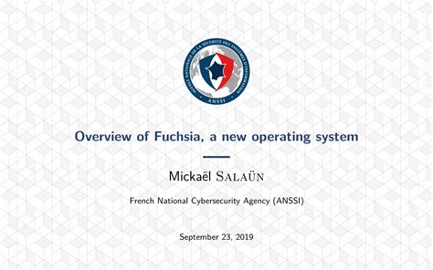 Embedded Recipes 2019 Overview Of Fuchsia A New Operating System Pdf