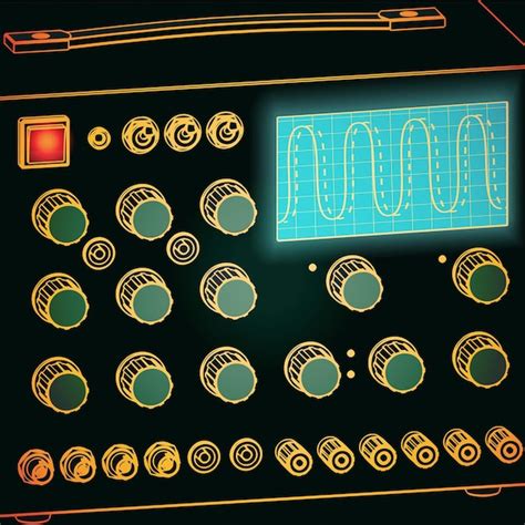 Premium Vector Electronics Diagnostic Equipment Retro