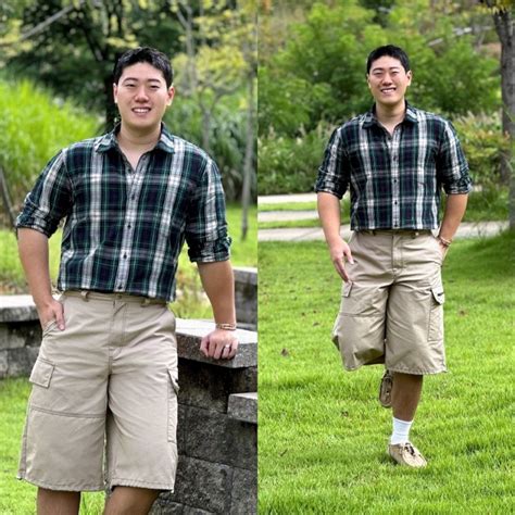 남자 초록색 셔츠 코디 더레이블 캐주얼한 녹색 체크 네이버 블로그