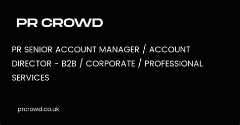 Gavin Watson On Linkedin Pr Senior Account Manager Account Director