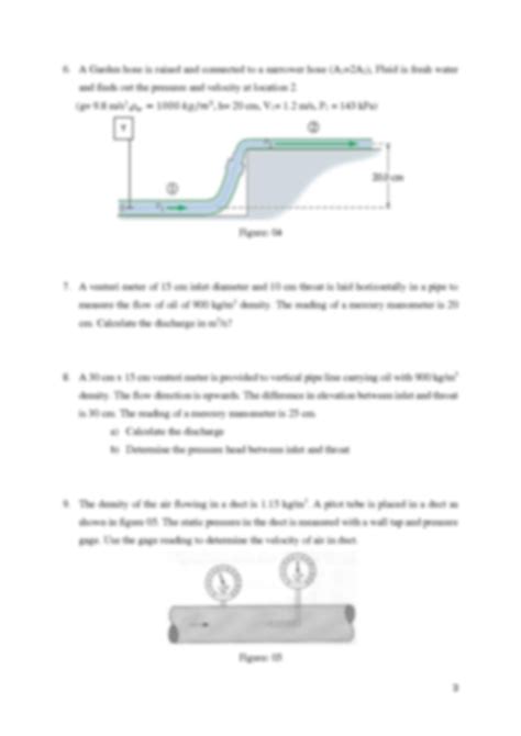 Solution Bernoulli Equation Problems Studypool