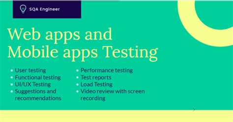 Do Qa Testing For Your Mobile And Web App By Anssjaved Fiverr