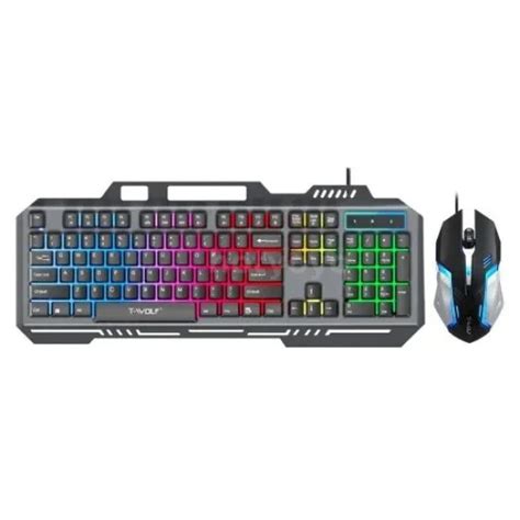 Buy T Wolf Tf Rgb Gaming Keyboard Mouse Combo At Best Price In Bangladesh Monarch It