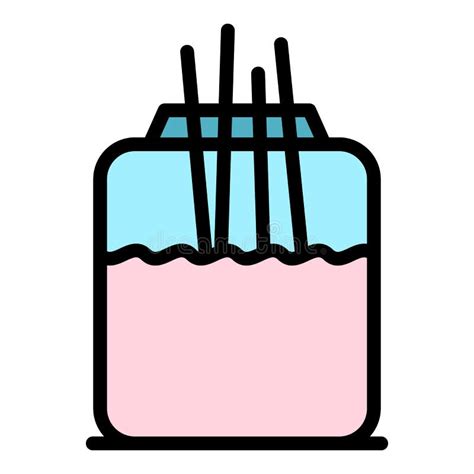 Diffuser Air Freshener Icon Color Outline Vector Stock Vector Illustration Of Diffuser Bottle