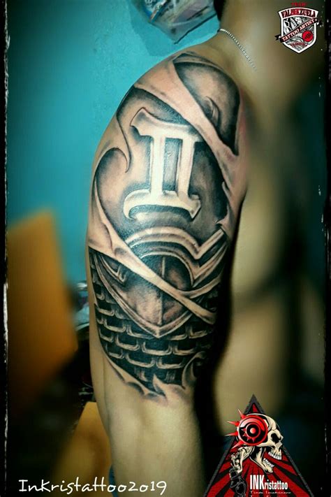 Gemini Tattoos For Men On Arm