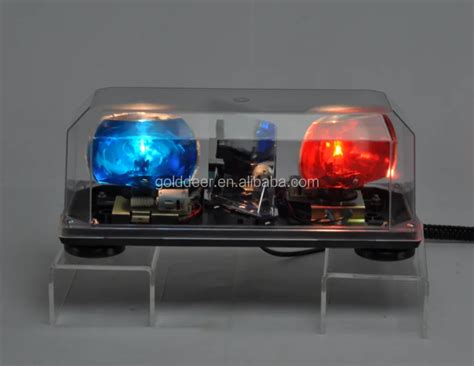 Tbd02951 Warning Mini Rotating Light Bar Halogen Emergency Light With Ce Bv Iso