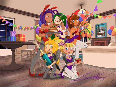 Left V Commissions Open 1 3 On Twitter Bunny Birthday Commission