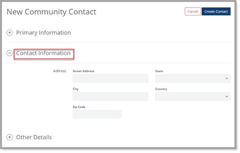 community contacts propertybase go