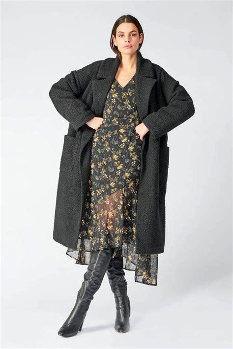 Robe Longue Le Temps Des Cerises à Motif Fleuri Black Imajeansfr