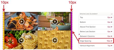 Marketing Email Section Spacing And Alignment Cloze Help Center