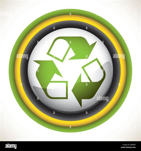 Designed Recycle Sign Stock Vector Image Art Alamy