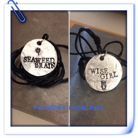 Seaweed Brain And Wise Girl Necklaces Must Have Wise Girl Brain