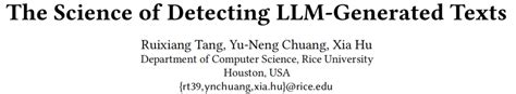 Detecting Llm Generated Text综述 Arrons Homepage Nlp Researcher