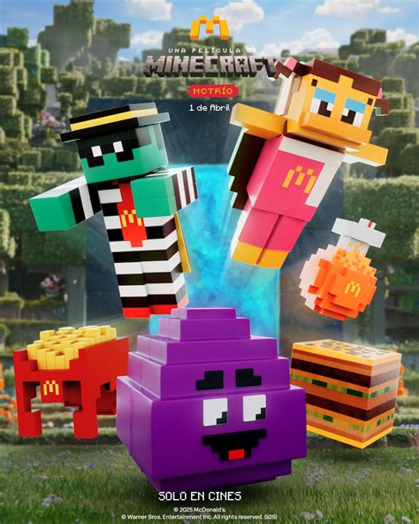 Una película de Minecraft llega a la Cajita Feliz y a Mctrío Cuándo