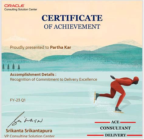 Partha Kar On Linkedin Oracle Award Recognitionawards 11 Comments